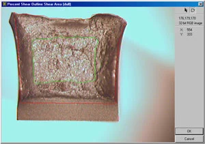 Percent Shear, Lateral Expansion, Notch Verification — MP Machinery and ...