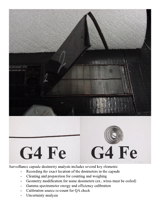 Surveillance capsule testing — MP Machinery and Testing, LLC