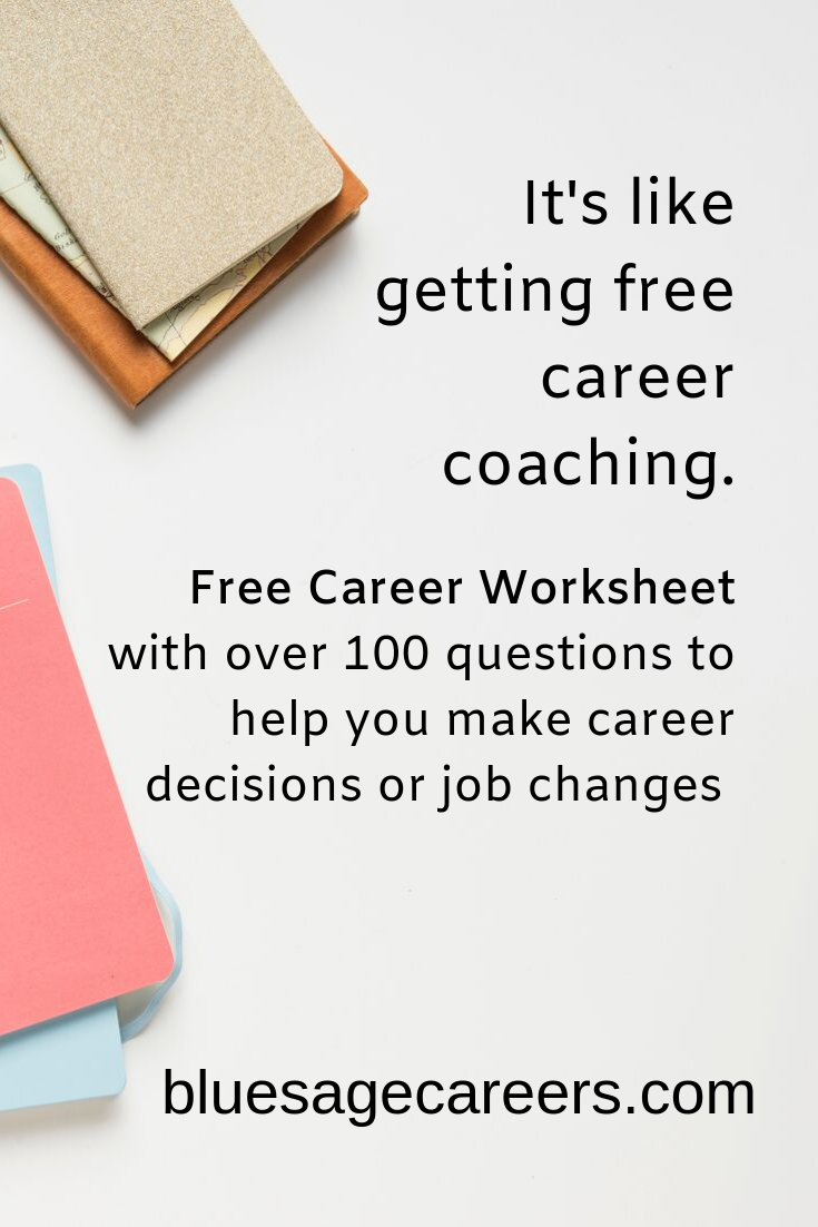 Free Career Worksheet — Blue Sage Career Strategies