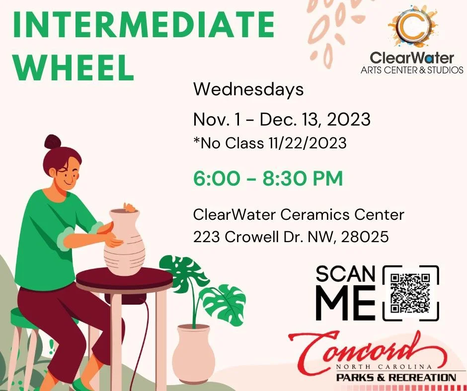 Intermediate Wheel 6-Week Course — ClearWater Arts Center & Studios