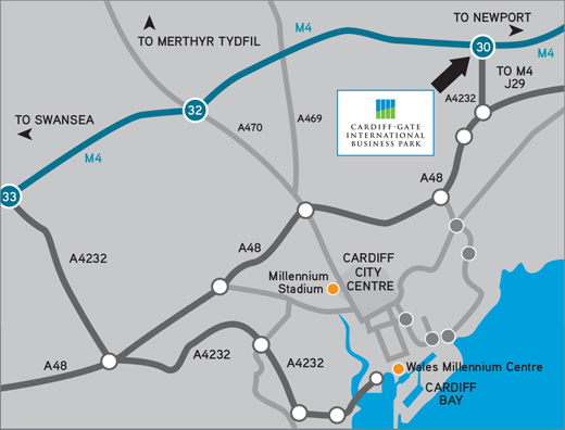 LOCATION — Cardiff Gate International Business Park