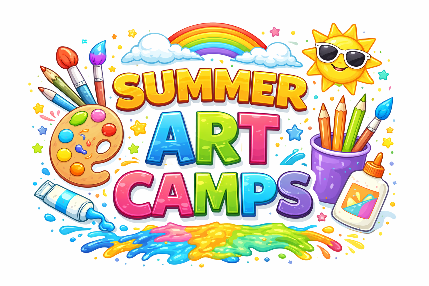 Summer Camps — Paint & Bubbles Studio