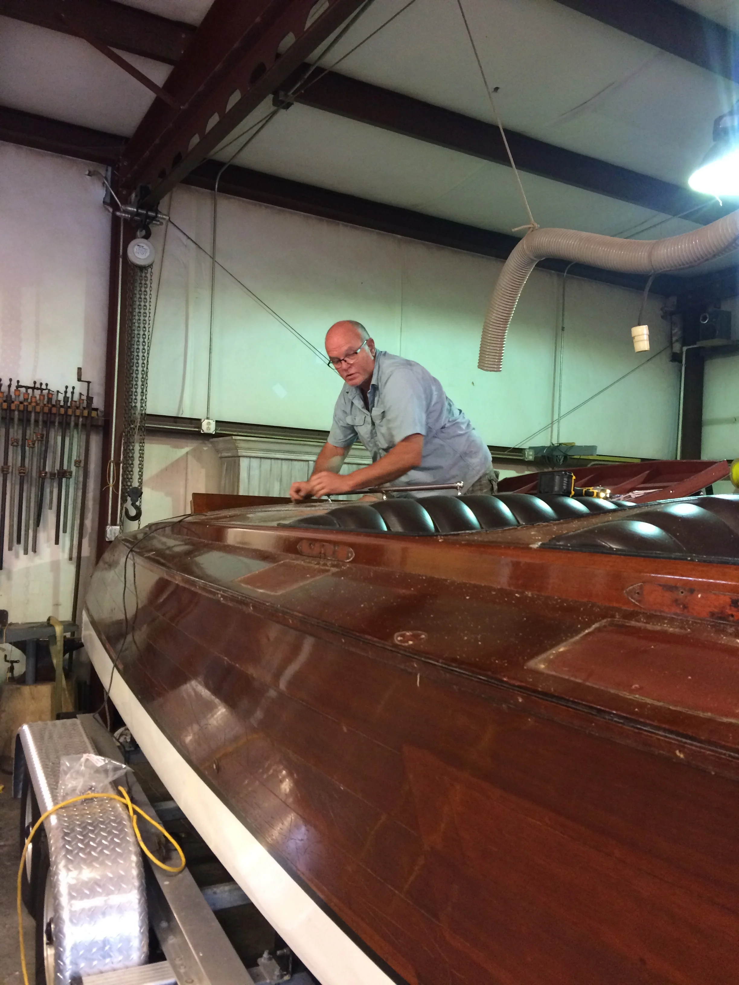 In The Shop — Hickman Wooden Boat Works