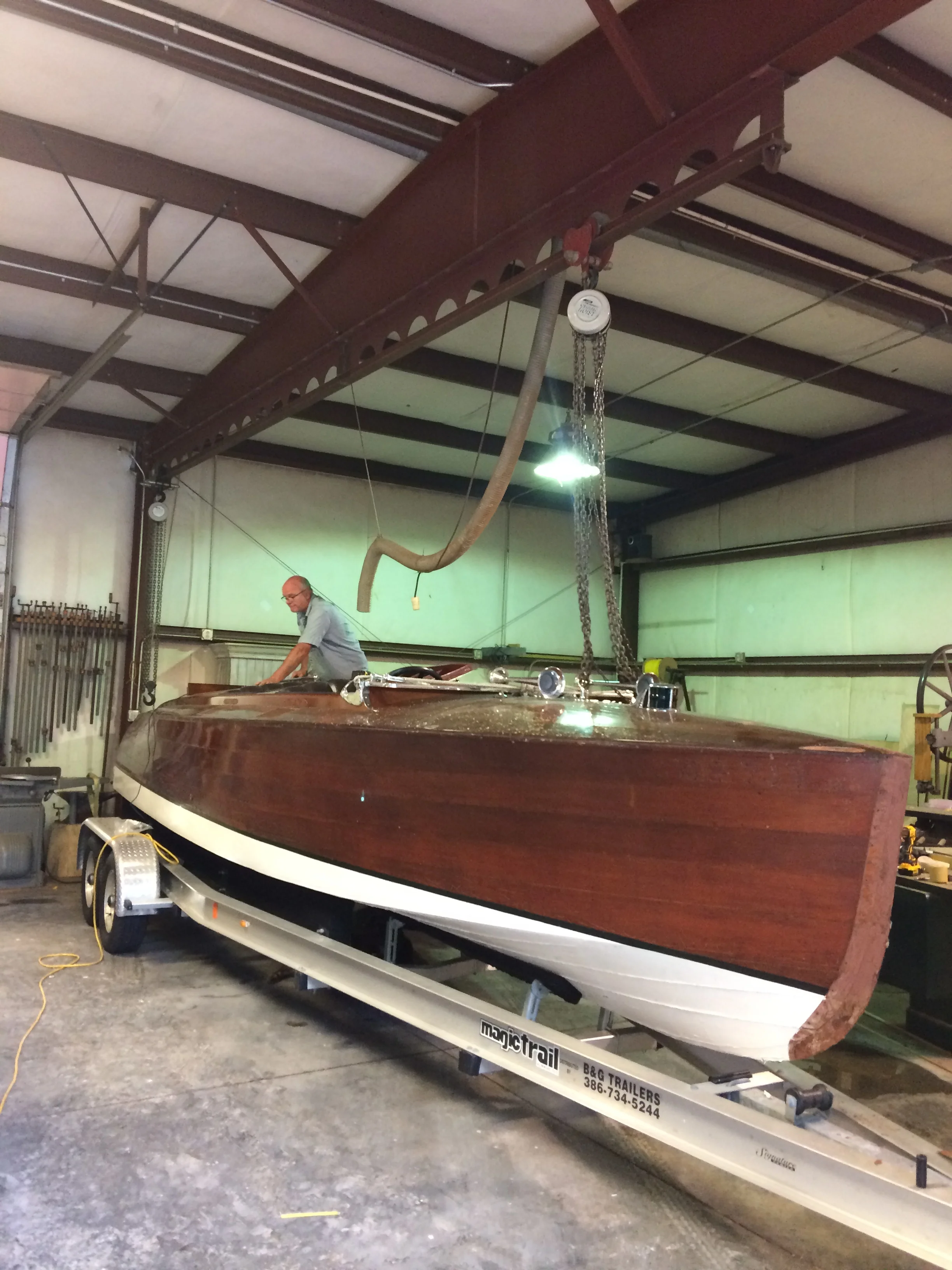 In The Shop — Hickman Wooden Boat Works