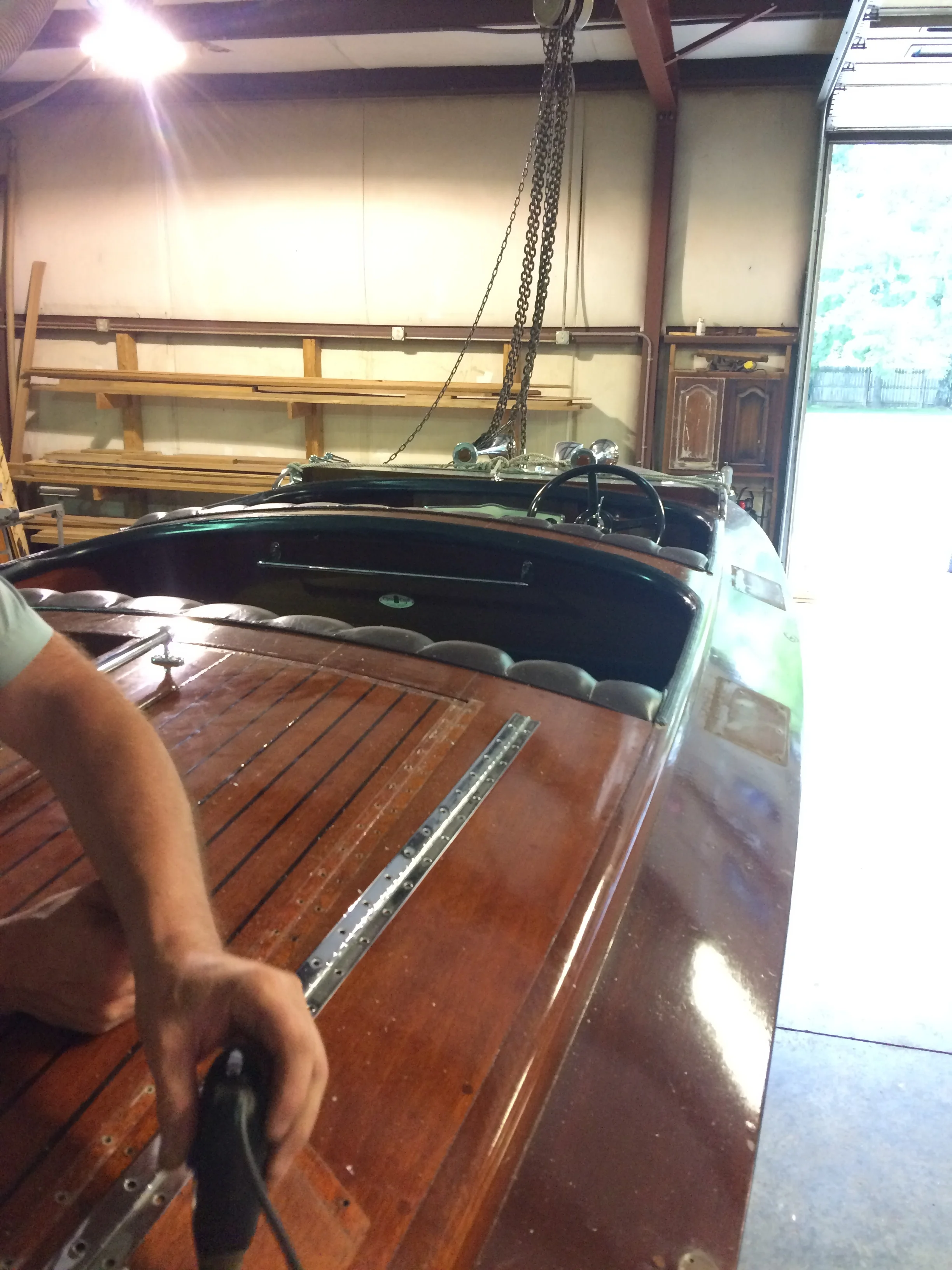In The Shop — Hickman Wooden Boat Works