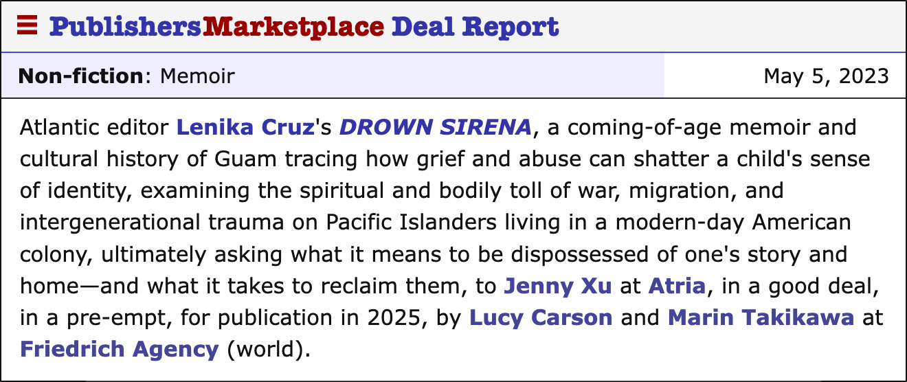 Marin — The Friedrich Agency