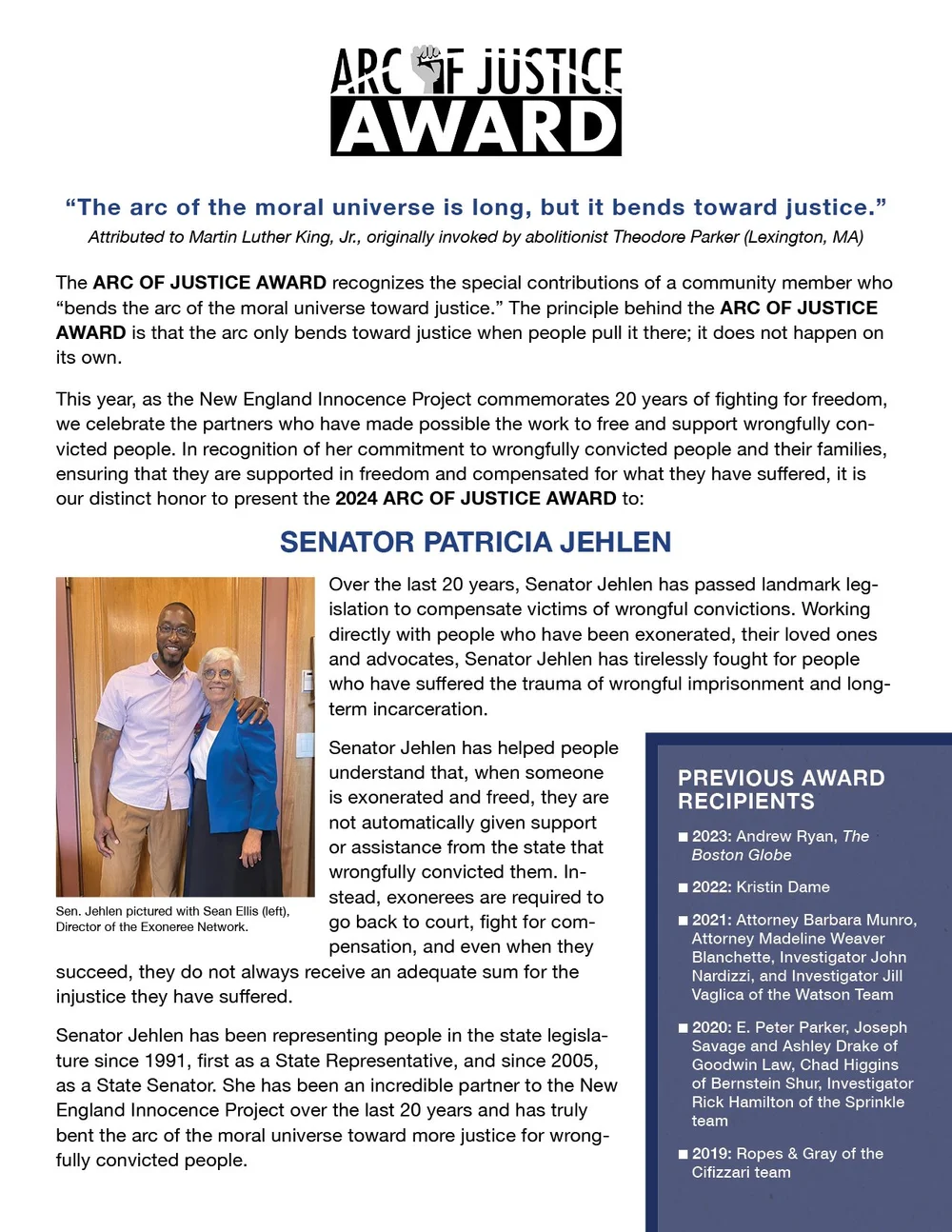 Voices of the Innocent: Free Us All! — New England Innocence Project