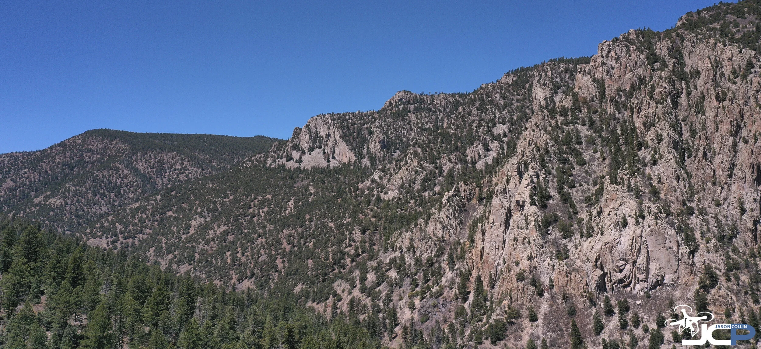 Palisades Sill Rock Formation New Mexico True — Jason Collin Photography