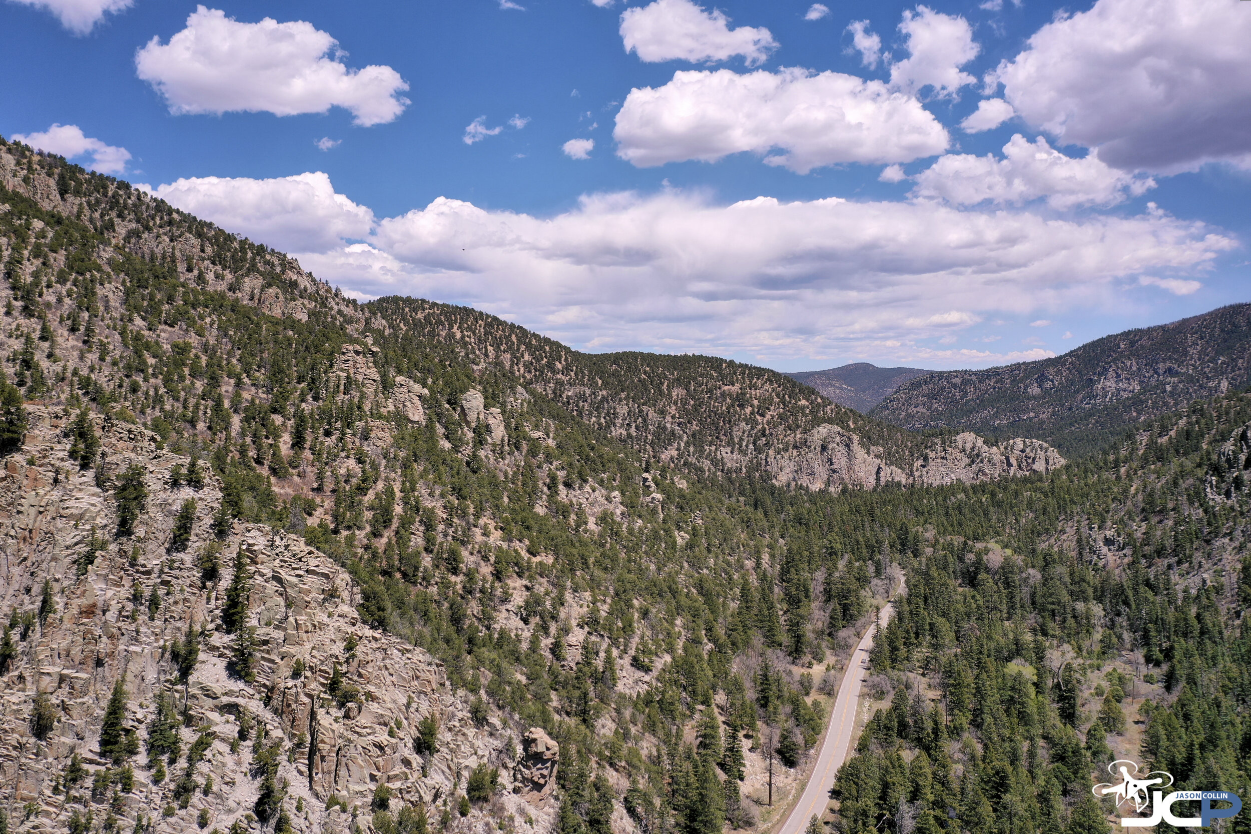 Palisades Sill Rock Formation New Mexico True — Jason Collin Photography