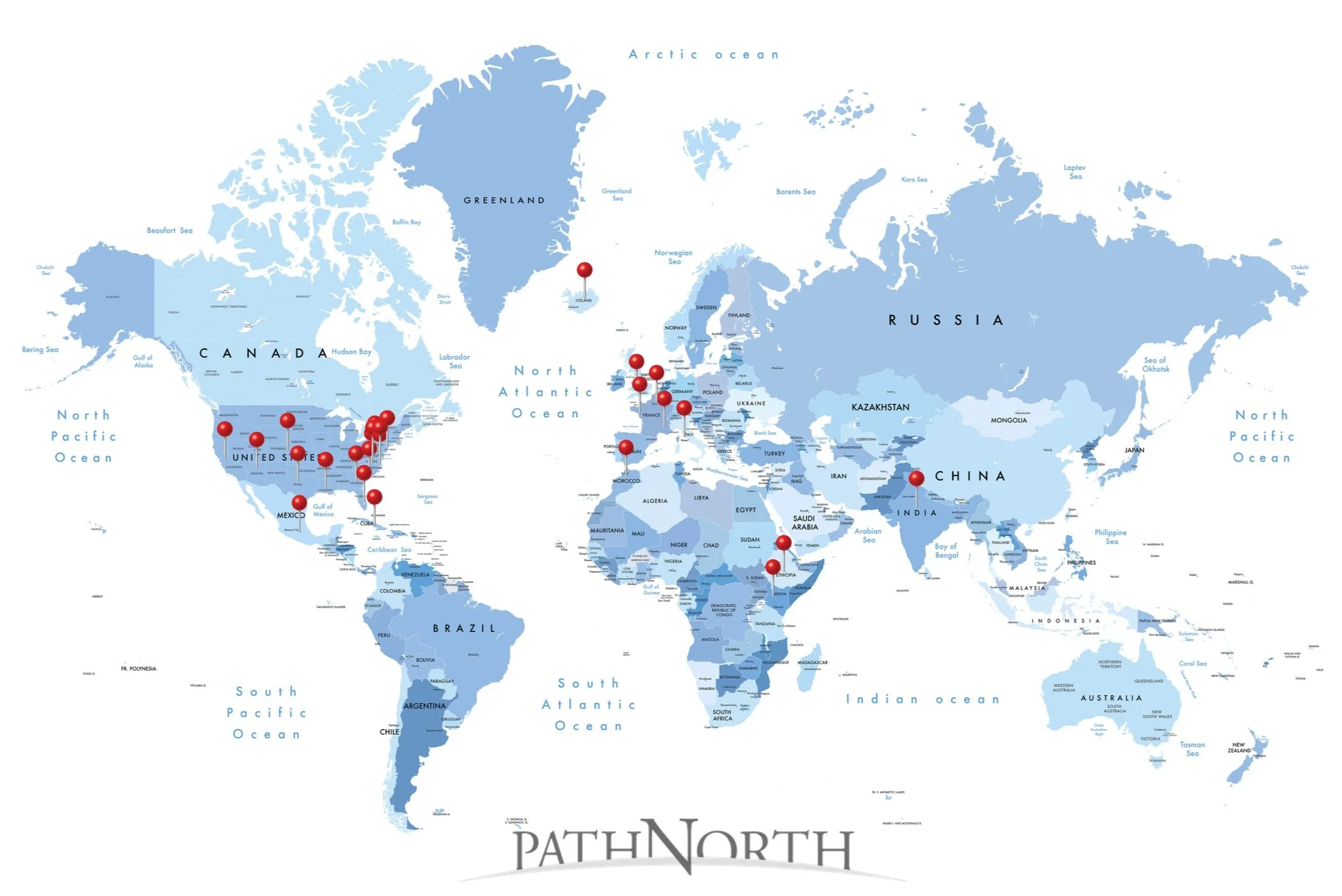 Experiences Map — PathNorth