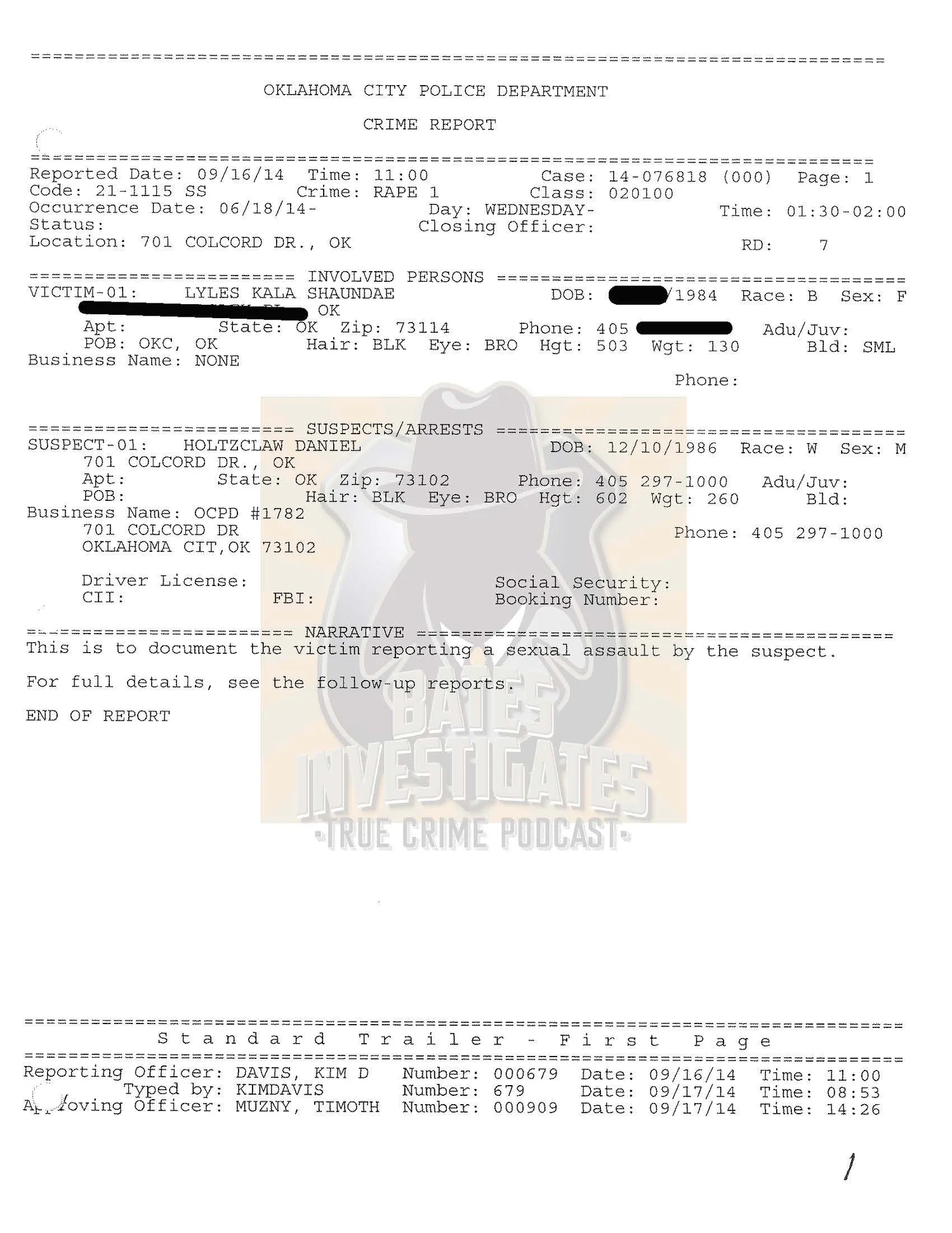 Ep22: Kala Lyles Allegations — HoltzclawTrial.com