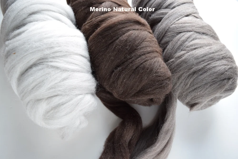 Ashford Merino Natural Color - Fiber to Yarn