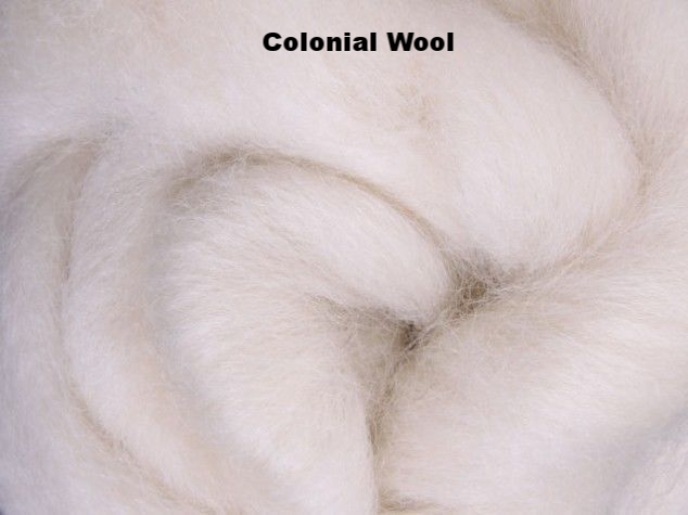 White Wool Top - Fiber to Yarn