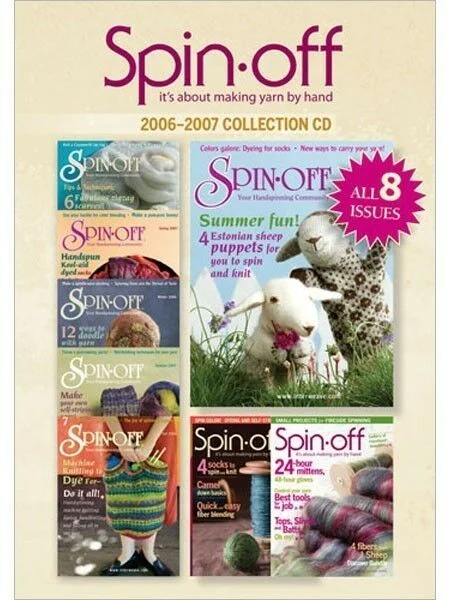 SPIN-OFF Magazine CD PDF - Fiber to Yarn