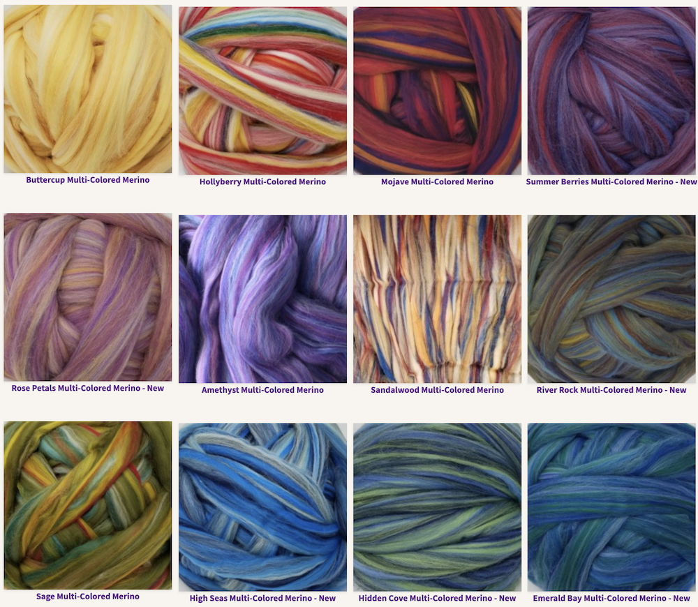 Merino Wool spin or felt - Fiber to Yarn