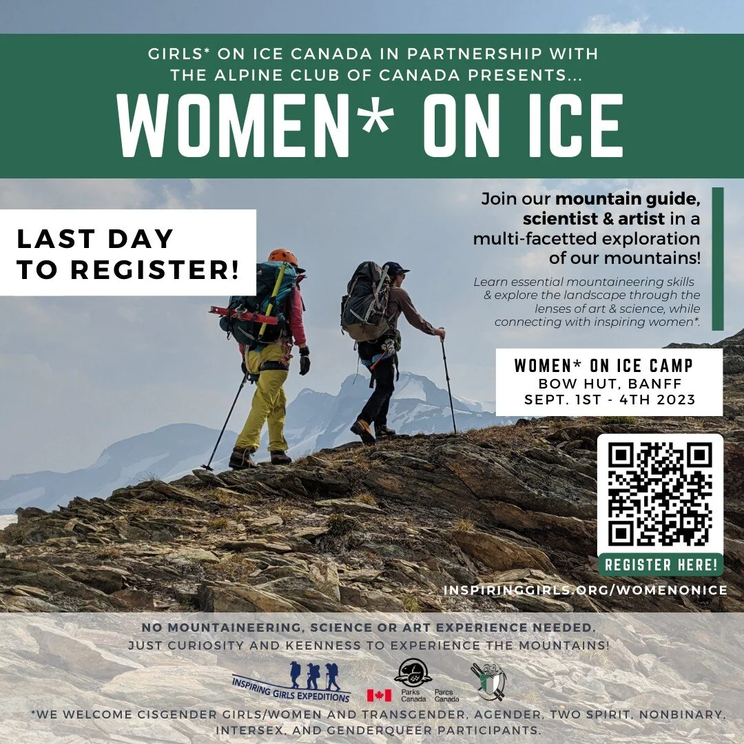 Girls on Ice Canada- Illecillewaet — Inspiring Girls Expeditions