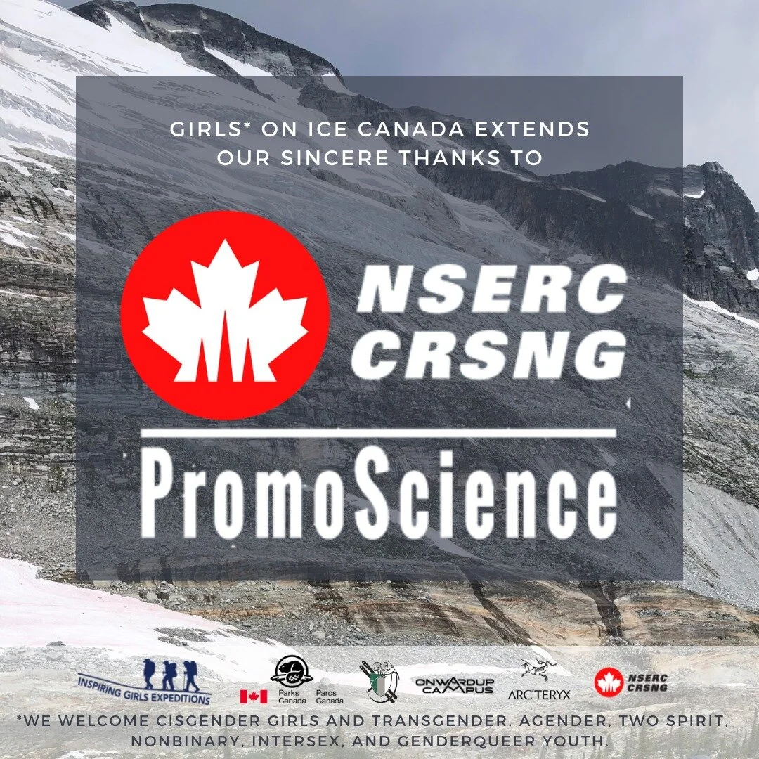 Girls on Ice Canada- Illecillewaet — Inspiring Girls Expeditions