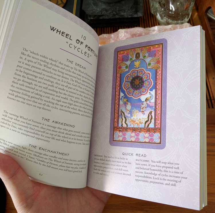 Deck Impression: The Enchanted Tarot 25th Anniversary Edition — Spiral ...