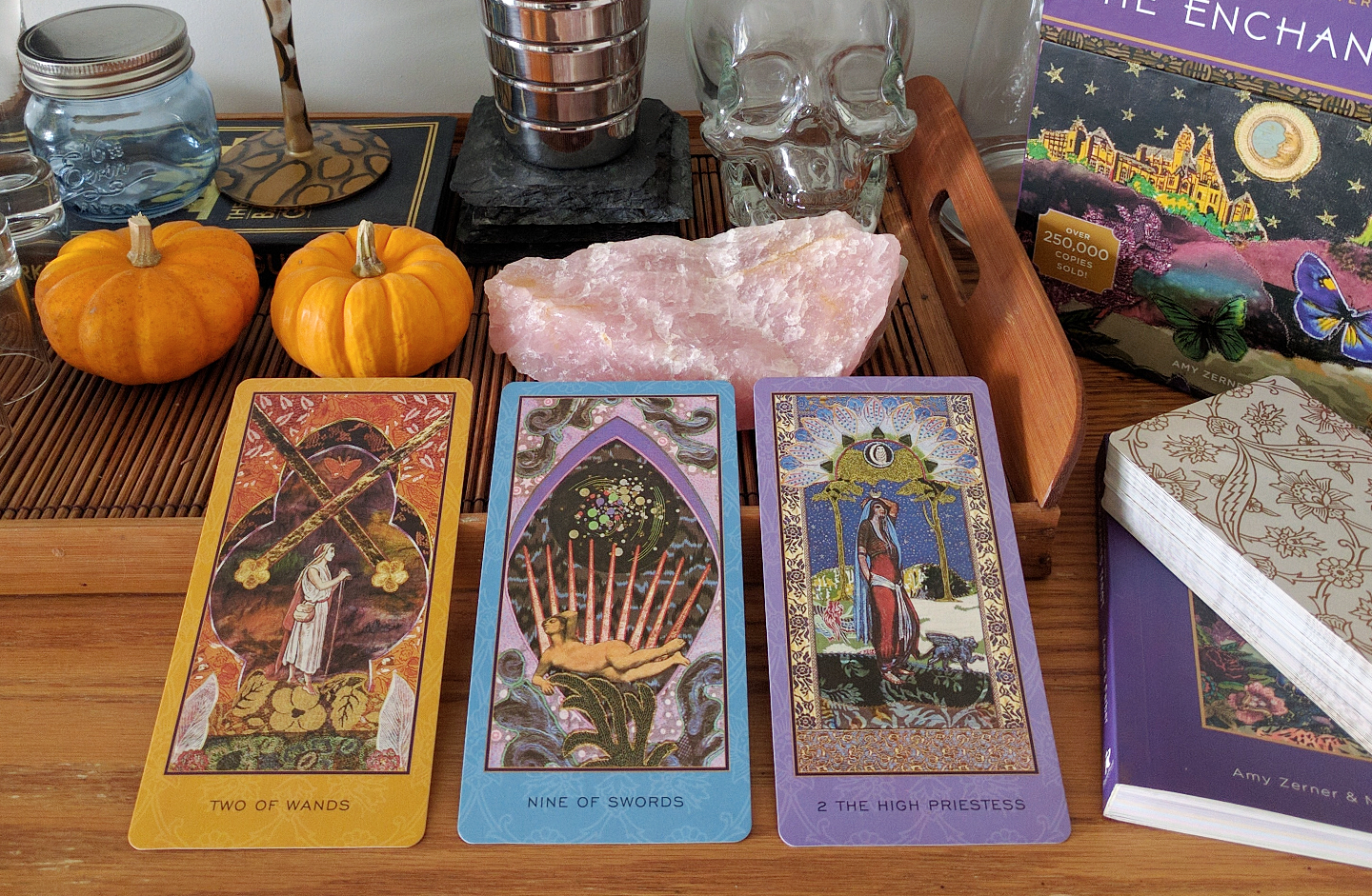 Deck Impression: The Enchanted Tarot 25th Anniversary Edition — Spiral ...
