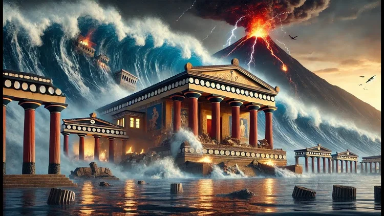 The Aegean Mega Tsunami Wipes Out Ancient Crete – The Lost Minoan ...