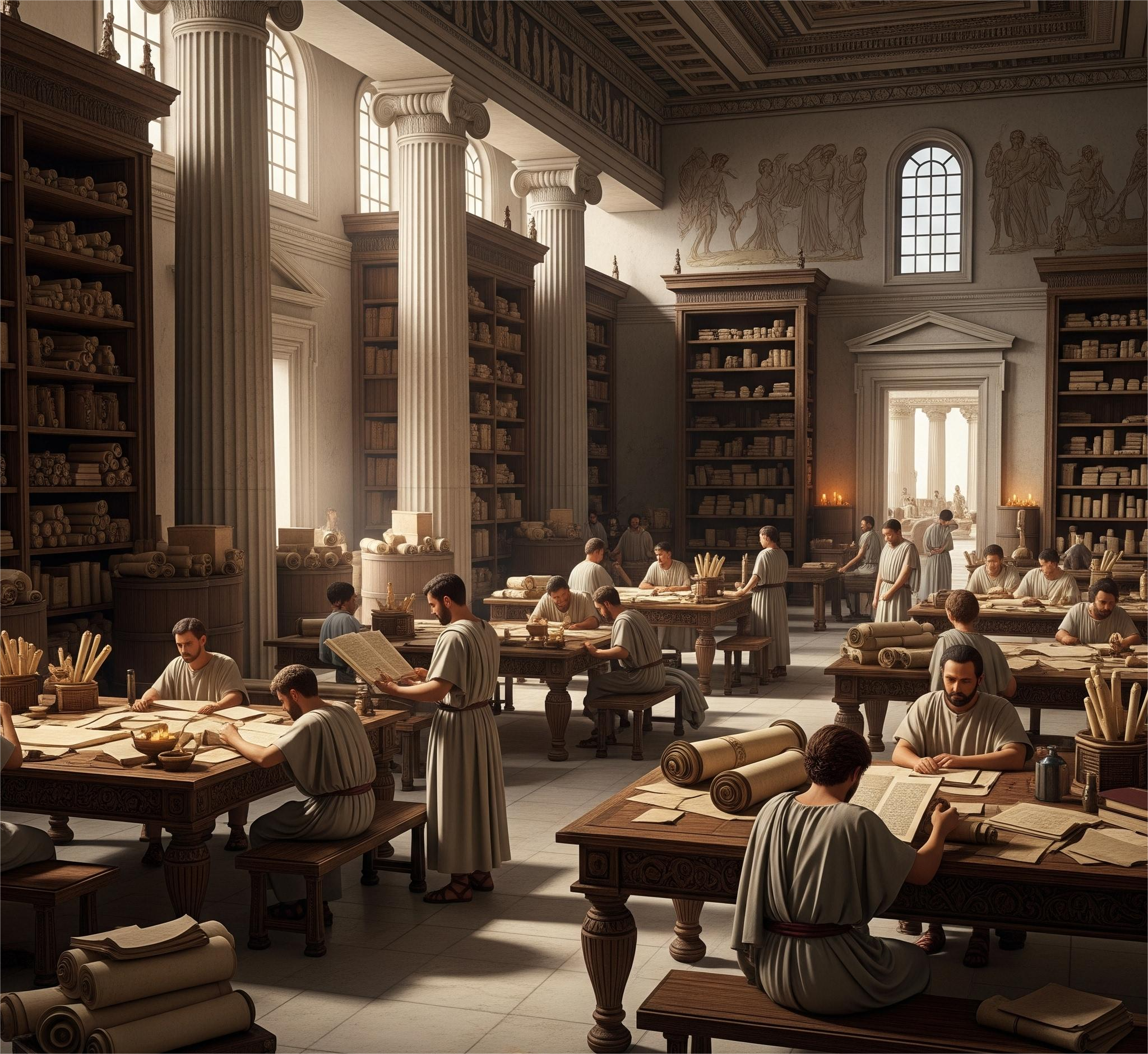 Greek Libraries: Knowledge Repositories