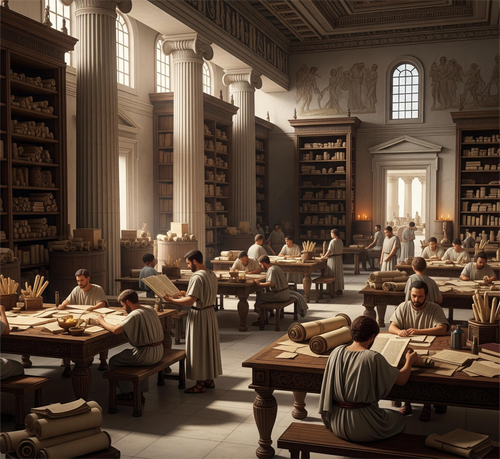 Greek Libraries: Knowledge Repositories