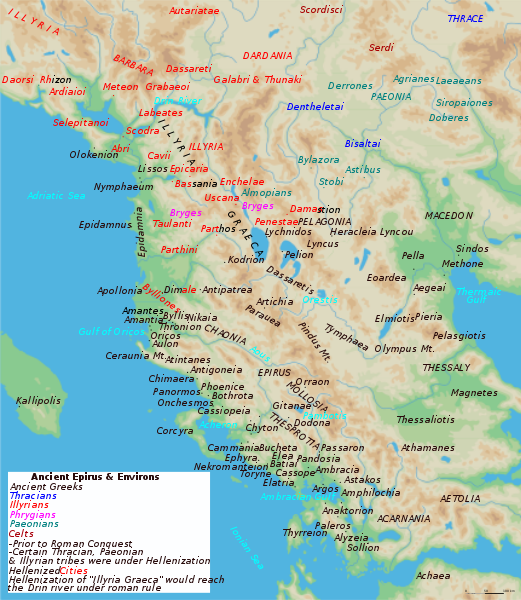 Origins of The Ancient Greek Tribes