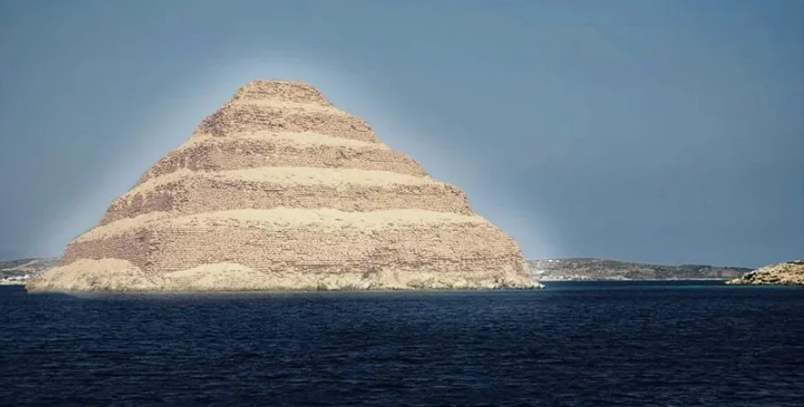 Marble Pyramid Island Uncovered, Revealing Origins of Ancient Greece