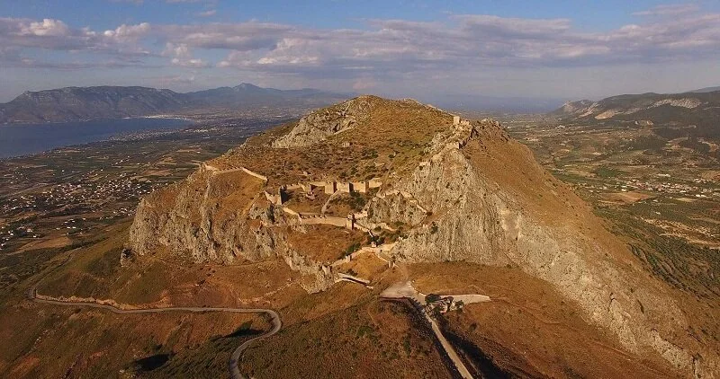 Acrocorinth, "Upper Corinth", the acropolis of ancient Corinth | GHD