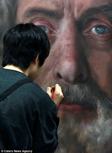 Artist Joongwon Jeong Creates Hyperrealistic Portraits of Homer and ...