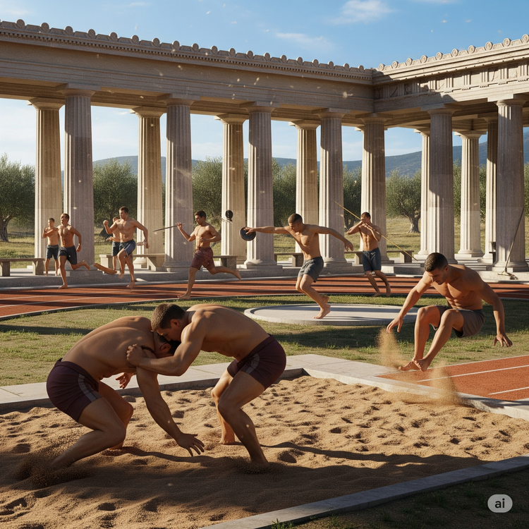 Greek Athletics: Training Methods and Competitive Spirit