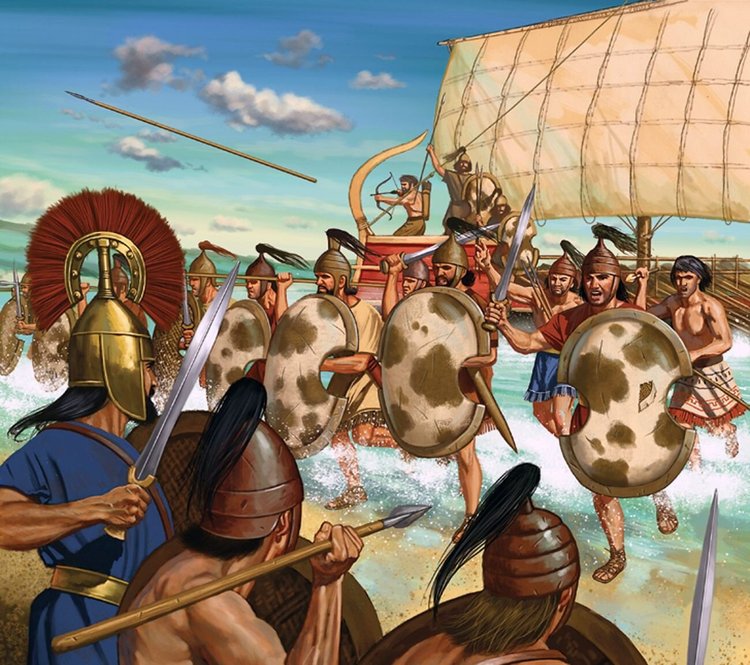 An Overview of the Dorian Invasion Into Greece (1100 B.C), a group of ...