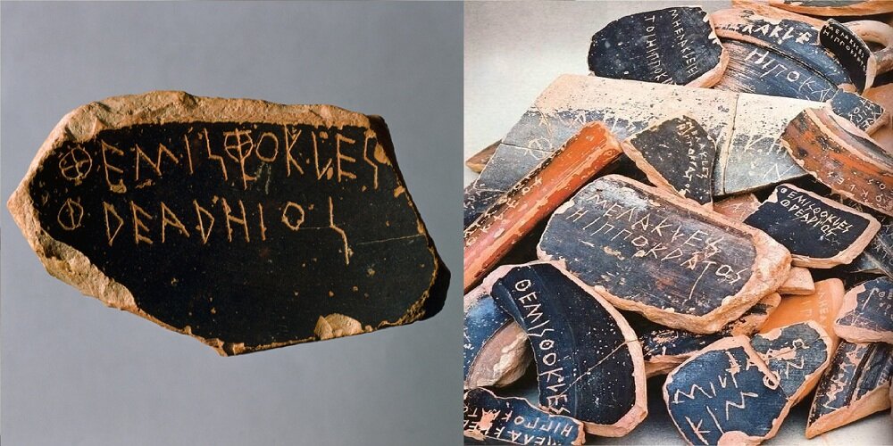 Ostracism: The ballot voting system of Ancient Greece