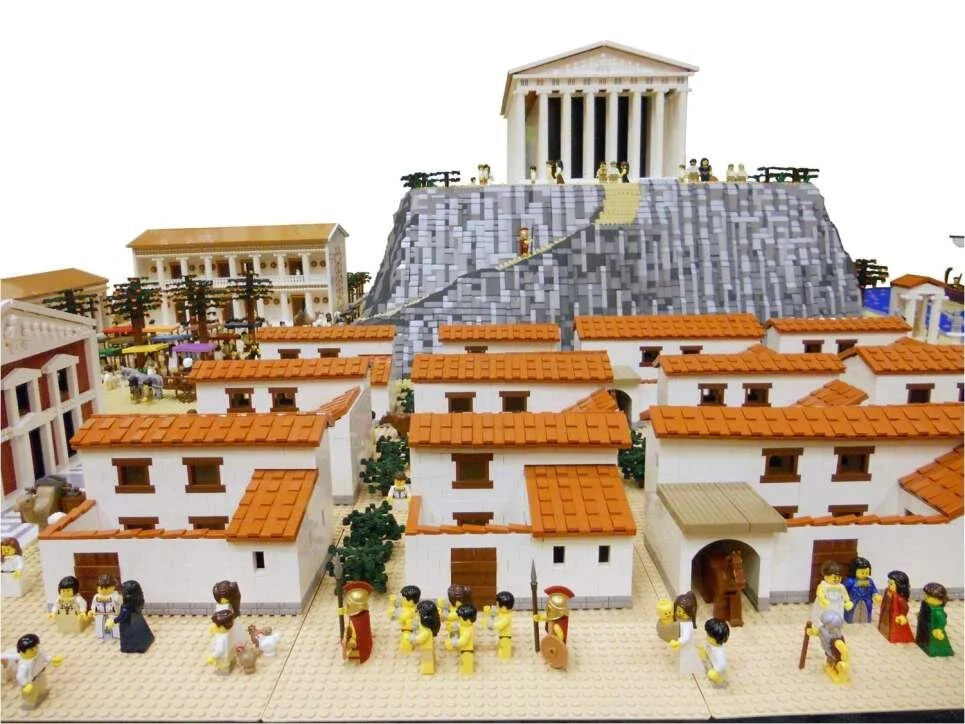 An ancient Greek state built with Lego