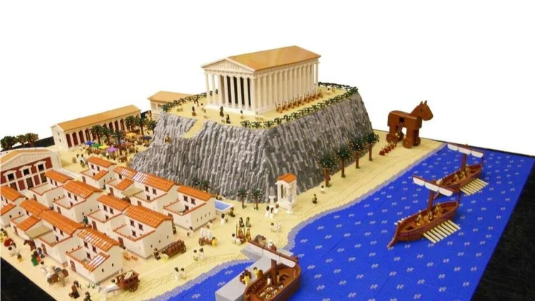 An Ancient Greek State Built With Lego, 60% OFF