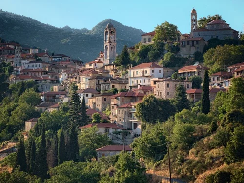 The most beautiful village of Arcadia: every alley is like a painting