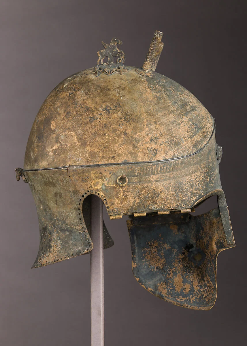 Helmet of the Italo-Chalcidian Type: no other helmet with comparable ...
