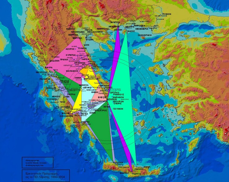 The sacred triangles of ancient Greece and their well-hidden meaning
