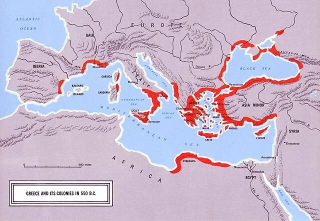 What was the population of ancient Greece and Athens?