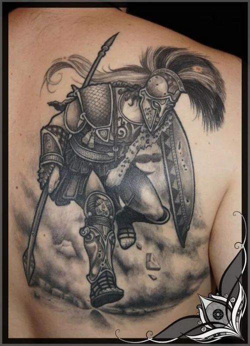 Battle Of Thermopylae Tattoo