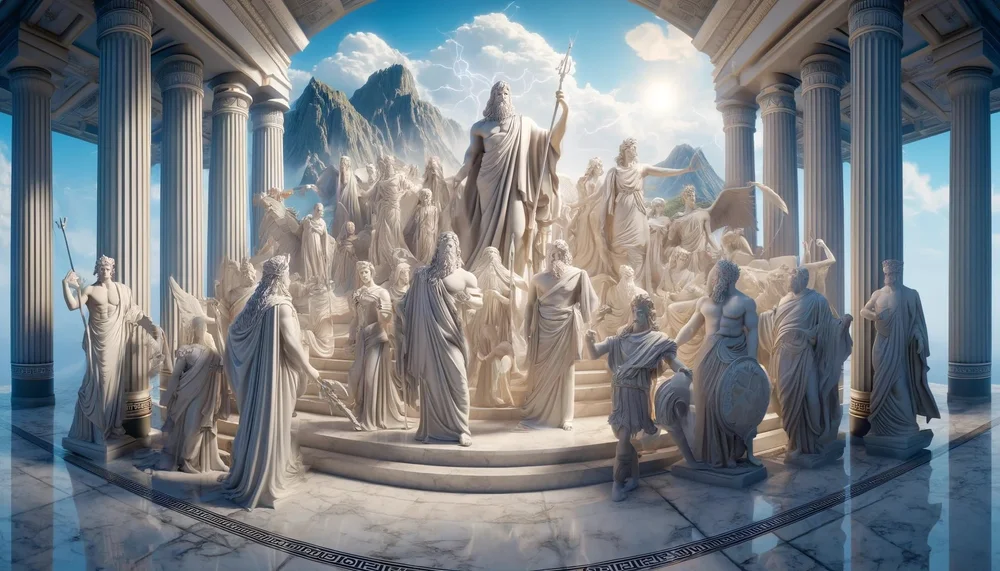 Full list of Greek Gods, Goddesses, Deities and Primordial Entities