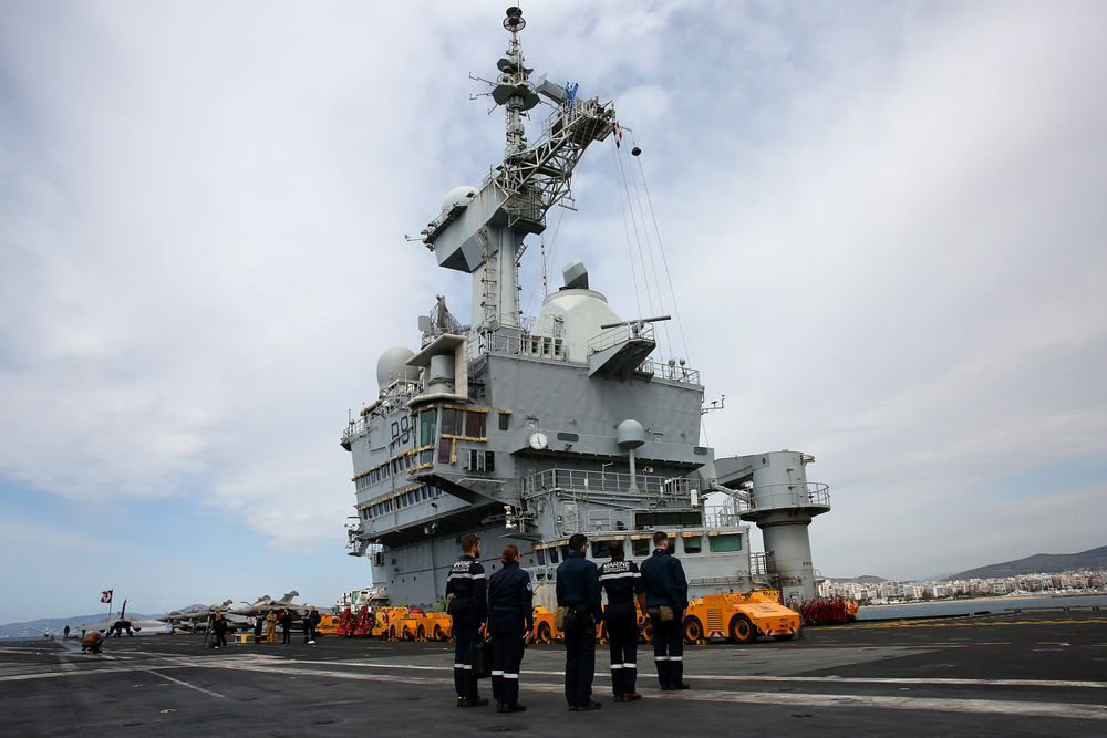 Why Is the French Aircraft Carrier Charles de Gaulle Docked in Piraeus?