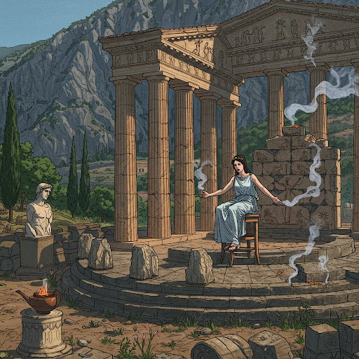 The Oracle at Delphi: Mysteries and Prophecies of the Ancient World
