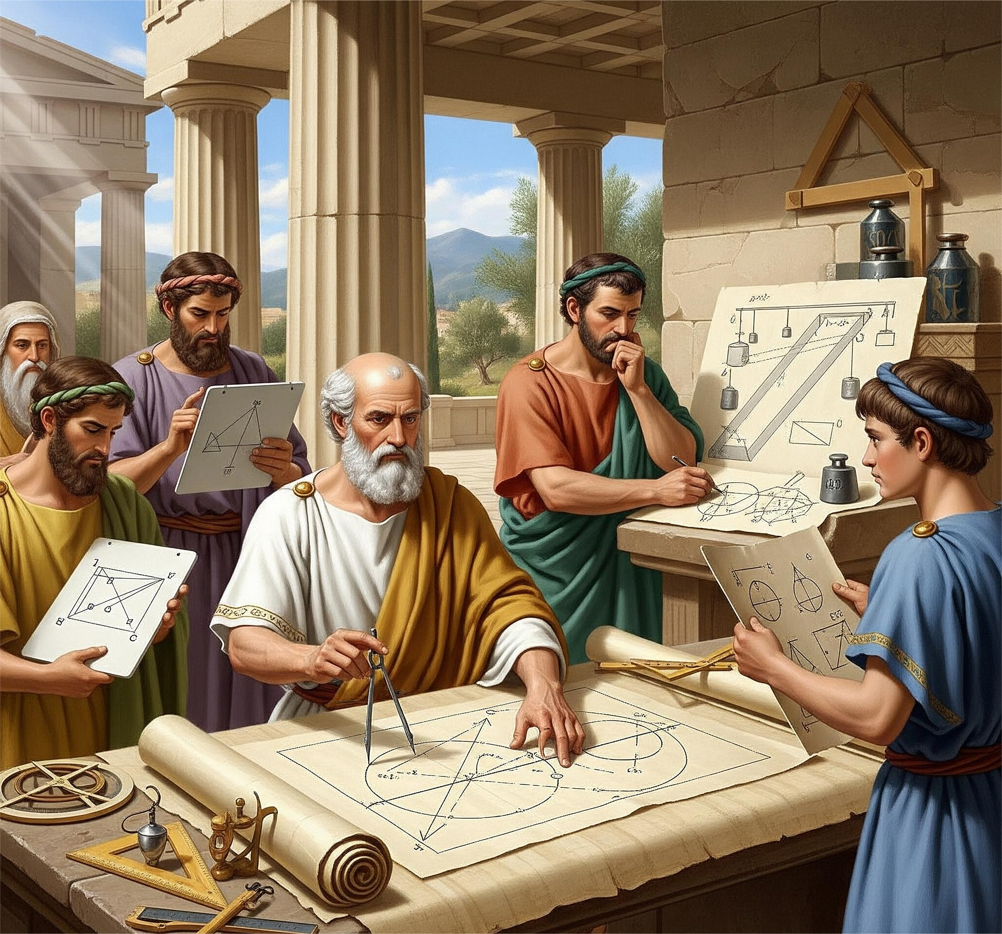 Greek Mathematics: Geometry and Its Applications