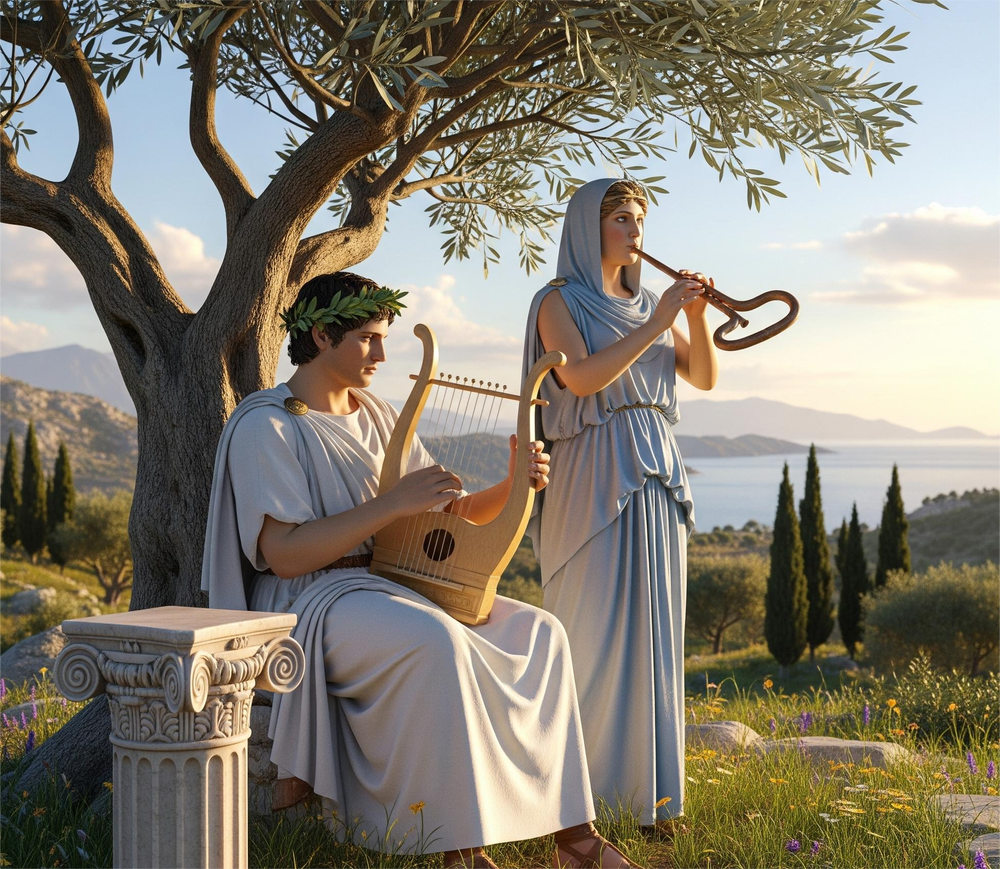 Greek Musical Instruments: From the Lyre to the Aulos