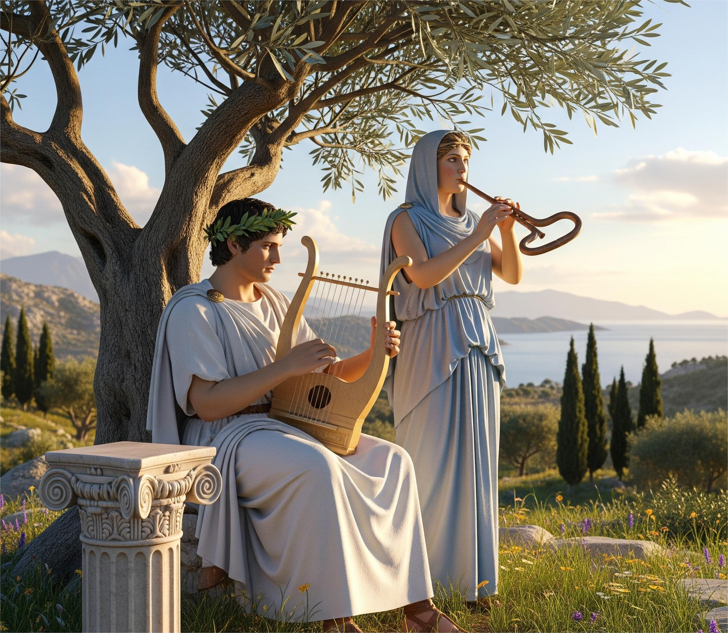 Greek Musical Instruments: From the Lyre to the Aulos