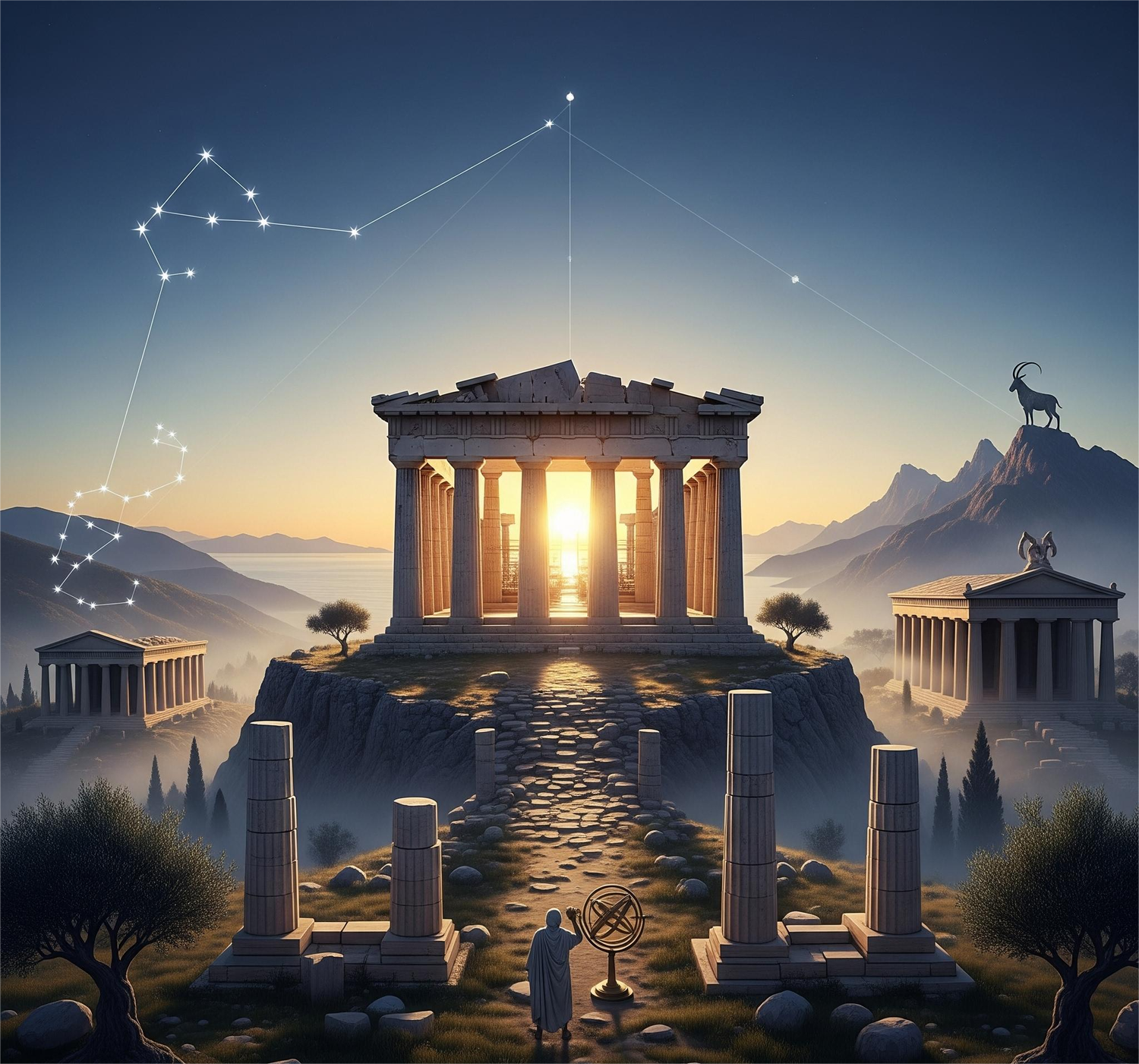 Greek Temples: Orientation and Symbolism