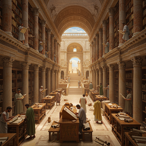 Greek Libraries: Centers of Knowledge in Alexandria and Pergamon