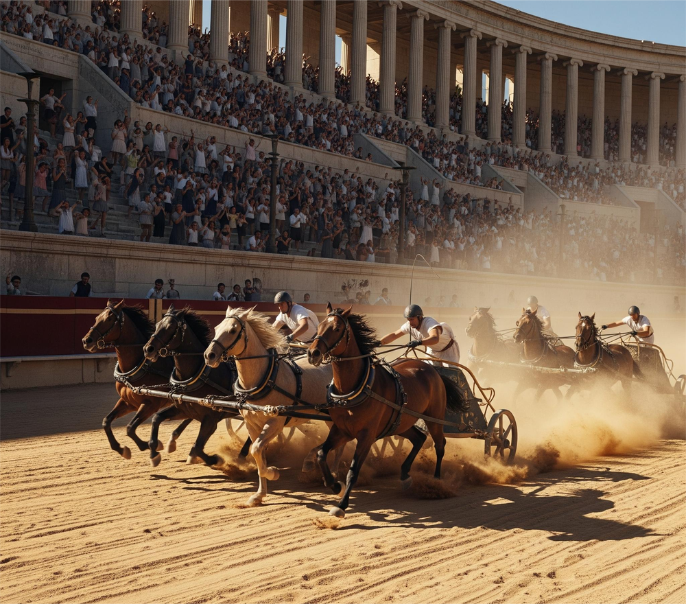 Chariot Racing: Spectacle and Danger in Ancient Greek Sports