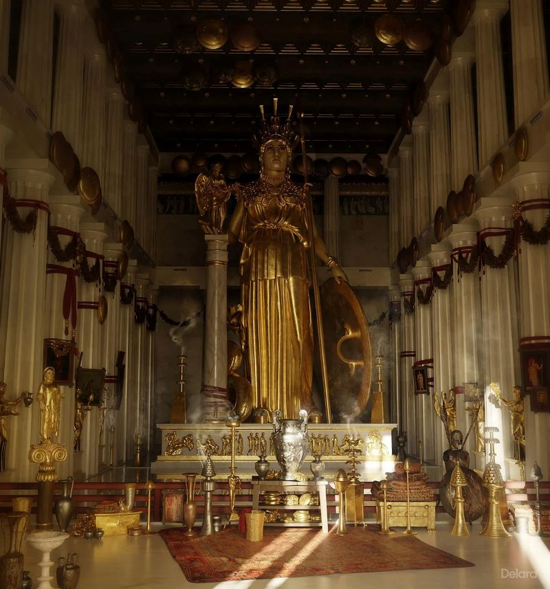 New Video Reveals What the Inside of the Parthenon Looked Like 2,400 ...